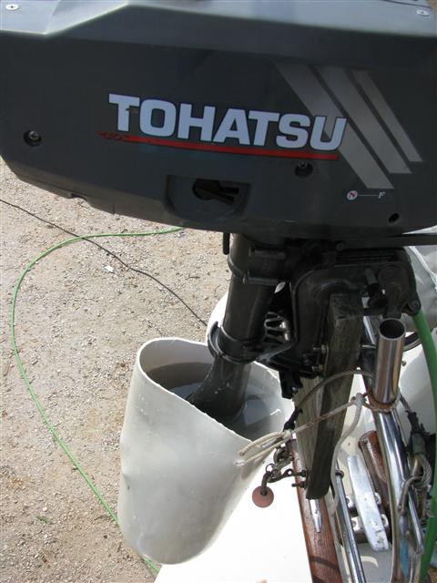 Outboard motor fresh water flush – Cox Engineering