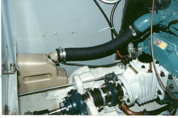 Fitting an Aquadrive coupling. – Cox Engineering